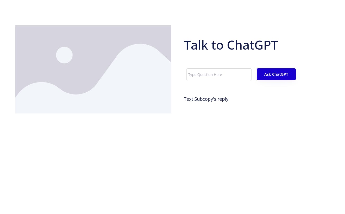 Openai Integration Plugin Demo Template | Bubble