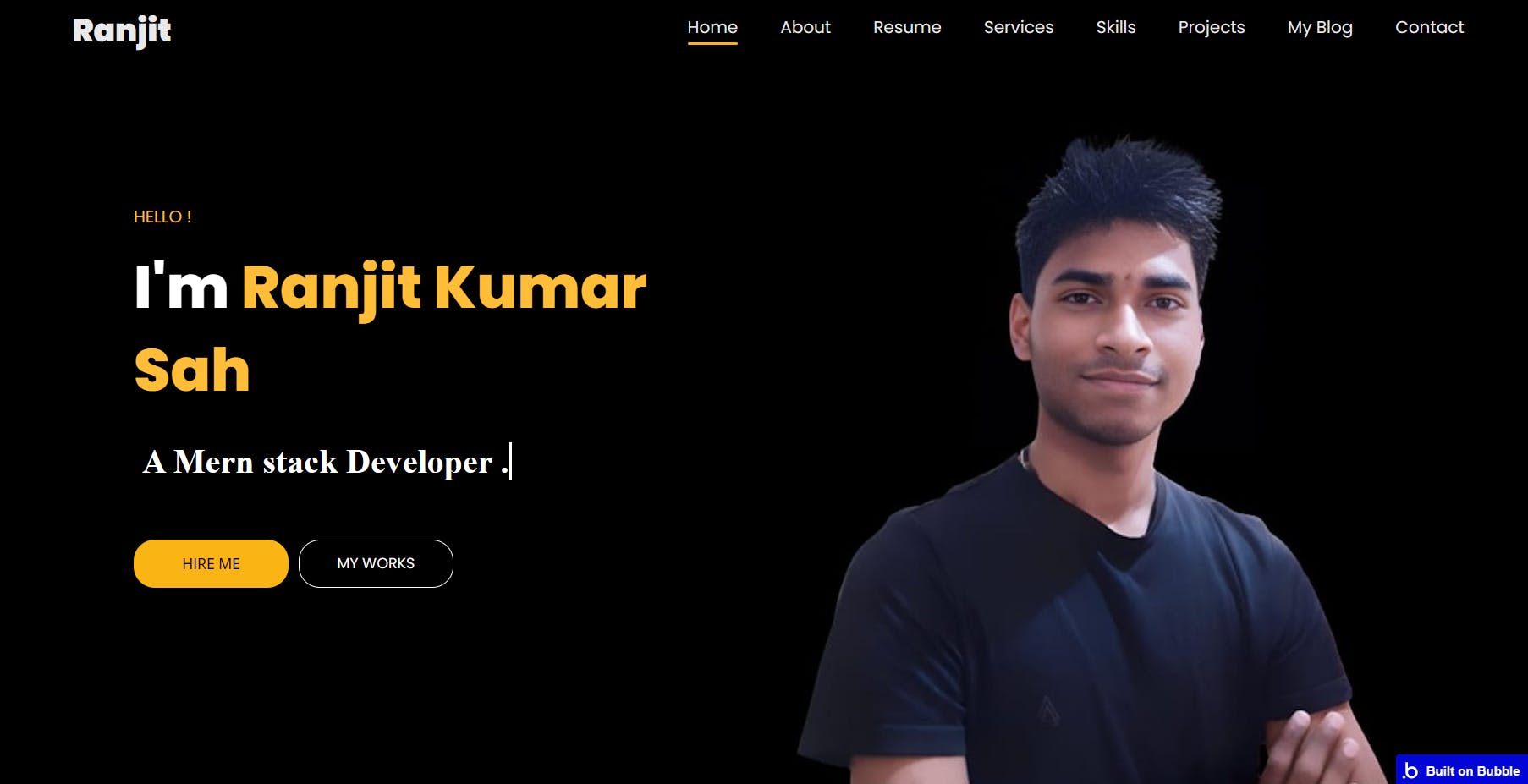 Software Portfolio Template | Bubble
