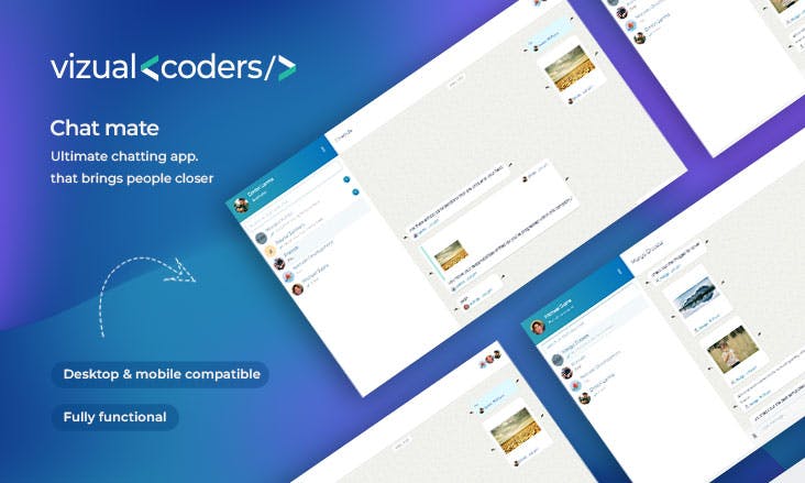Chat Mate Responsive Chat Template Bubble