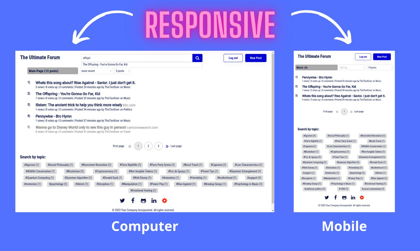 The Ultimate Forum Template | Bubble