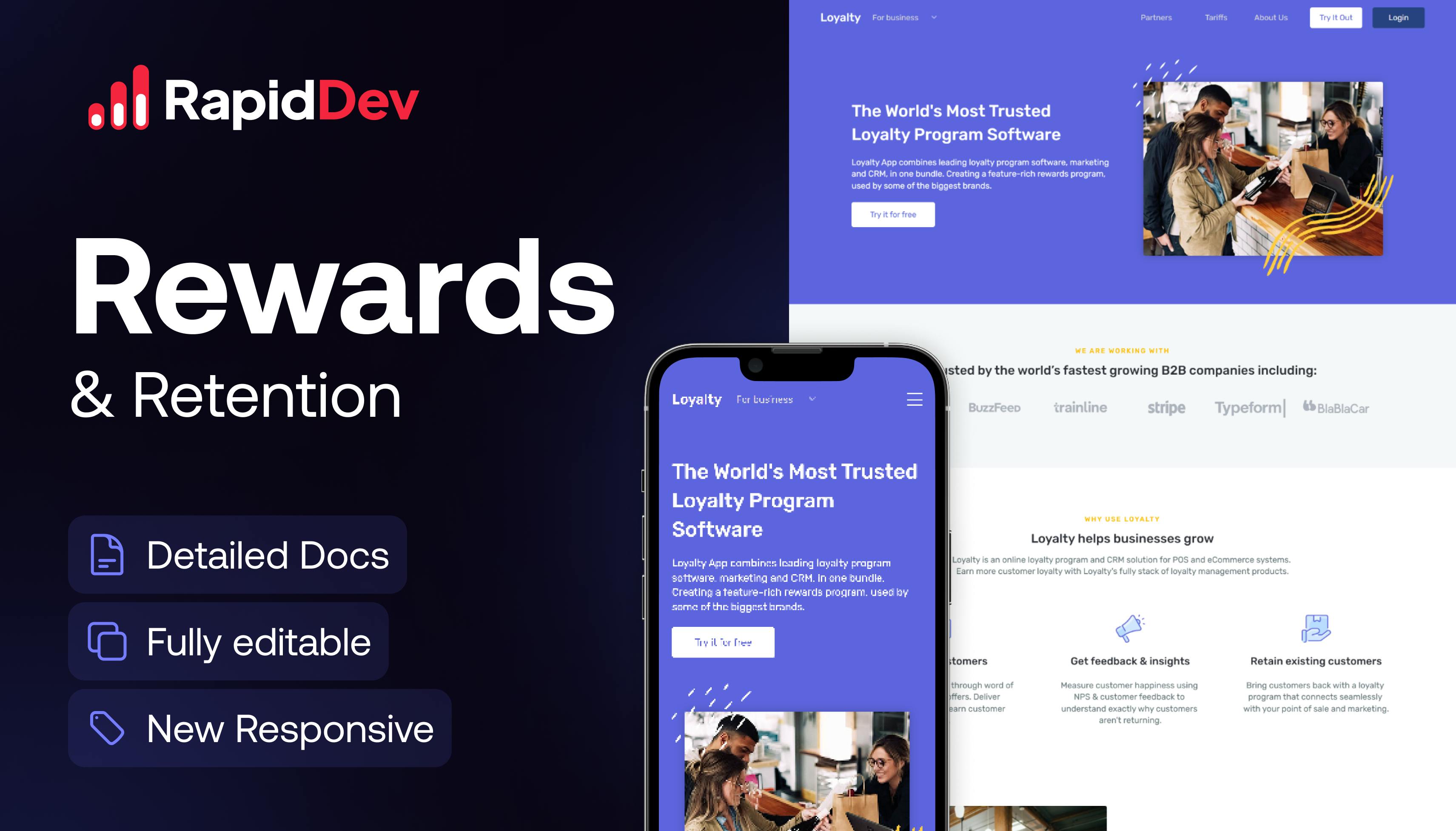 Loyalty - Rewards & Retention Template | Bubble