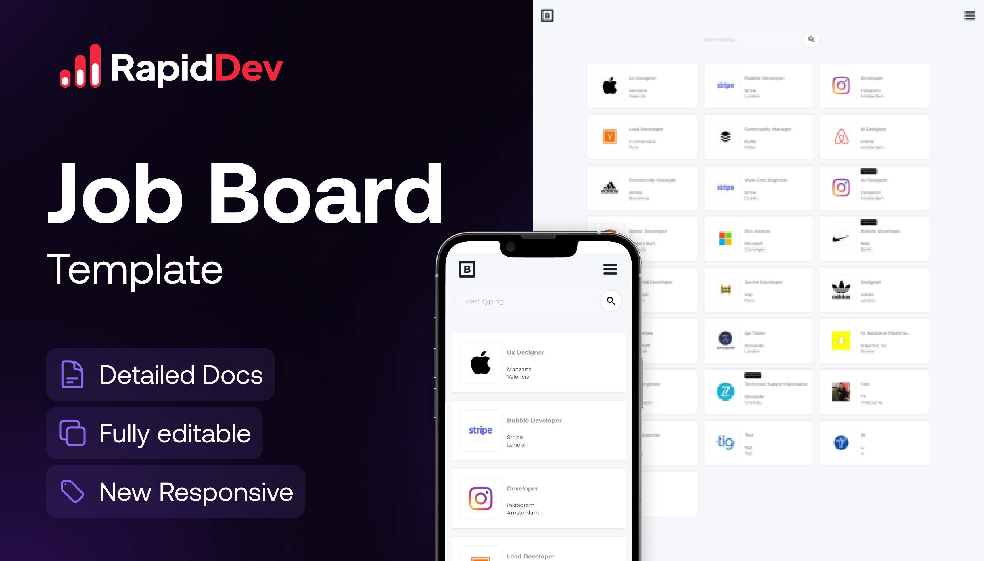 Boardly - Job Board Template | Bubble