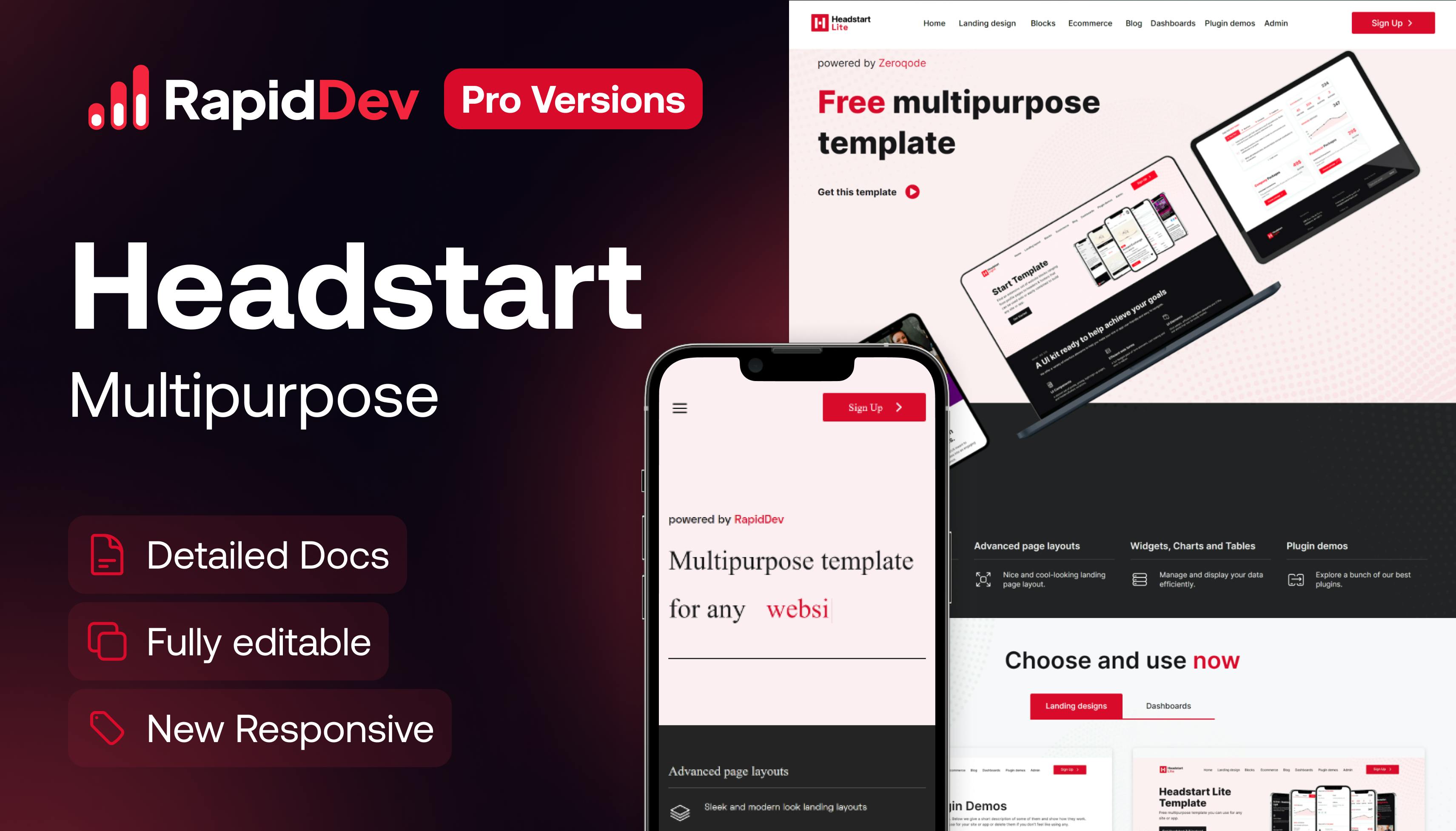 Headstart Pro - Multipurpose Template | Bubble
