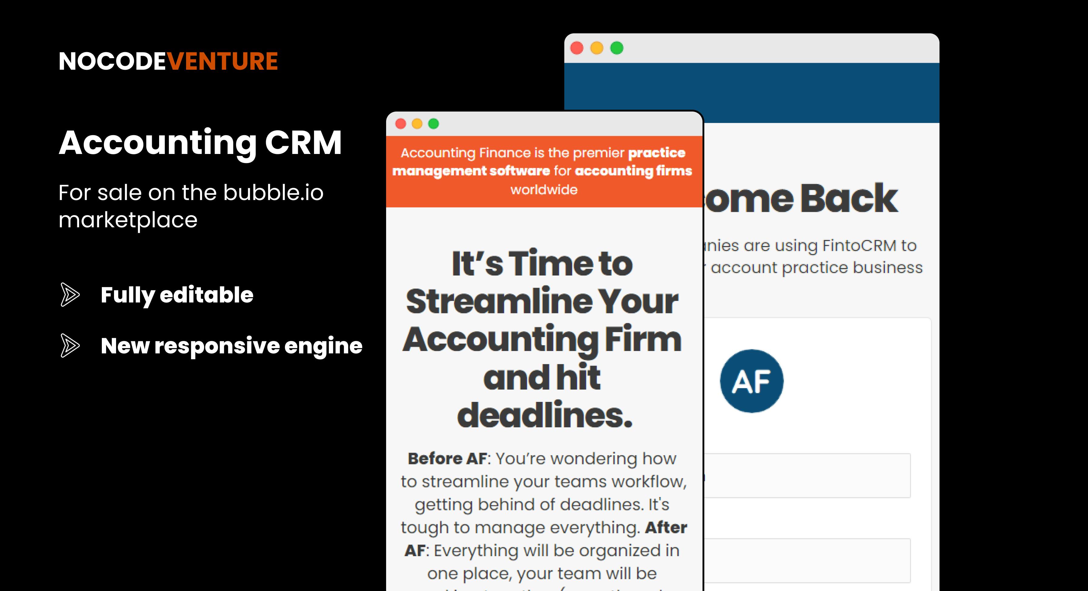 Accounting CRM Template | Bubble