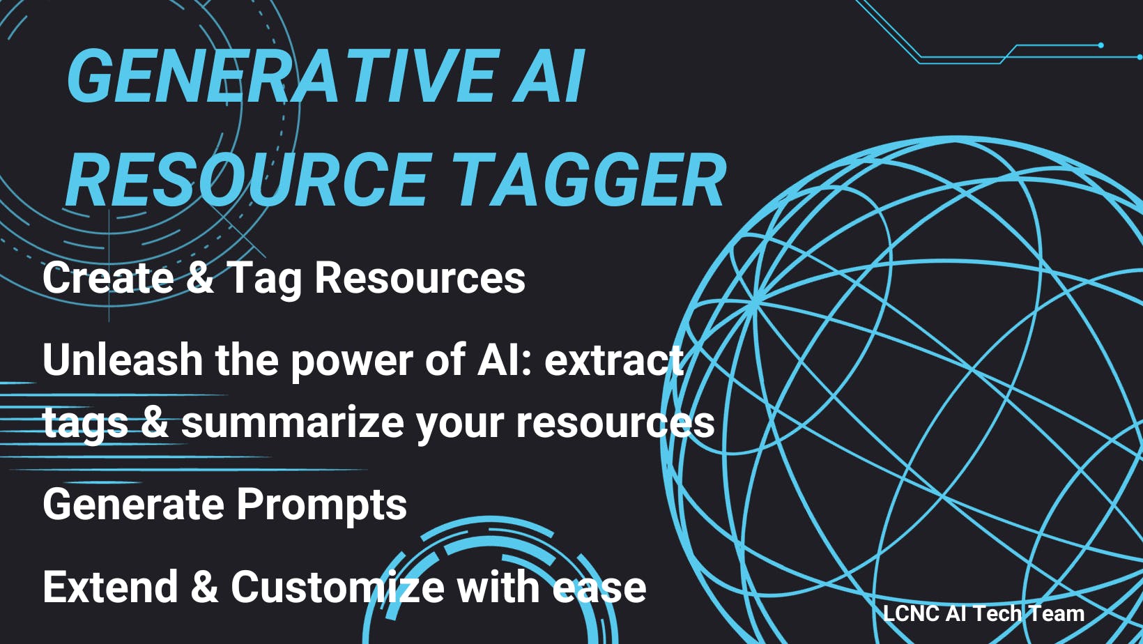 Generative AI Resource Tagger Template | Bubble