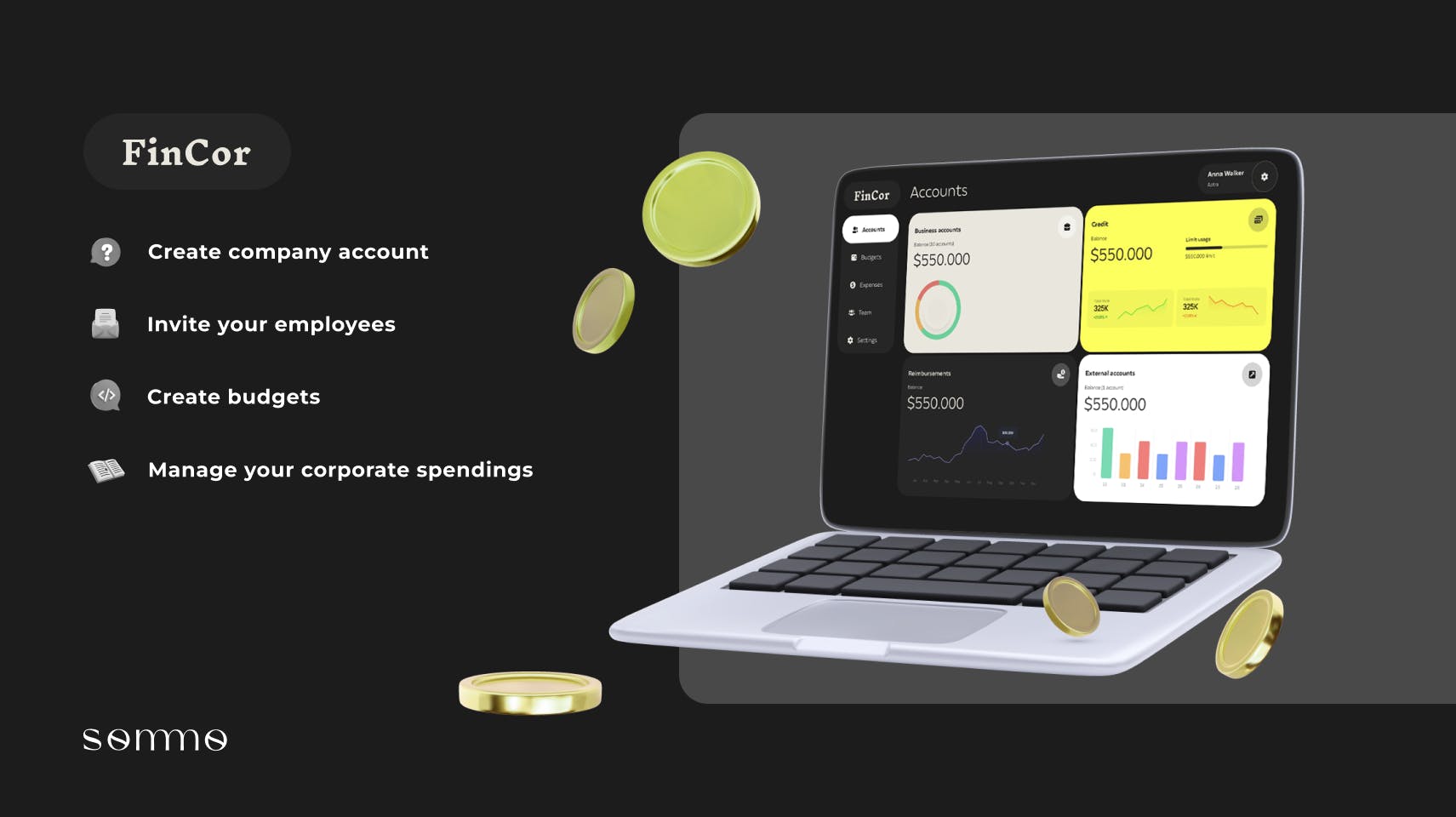 Fincor - Fintech Template Template | Bubble