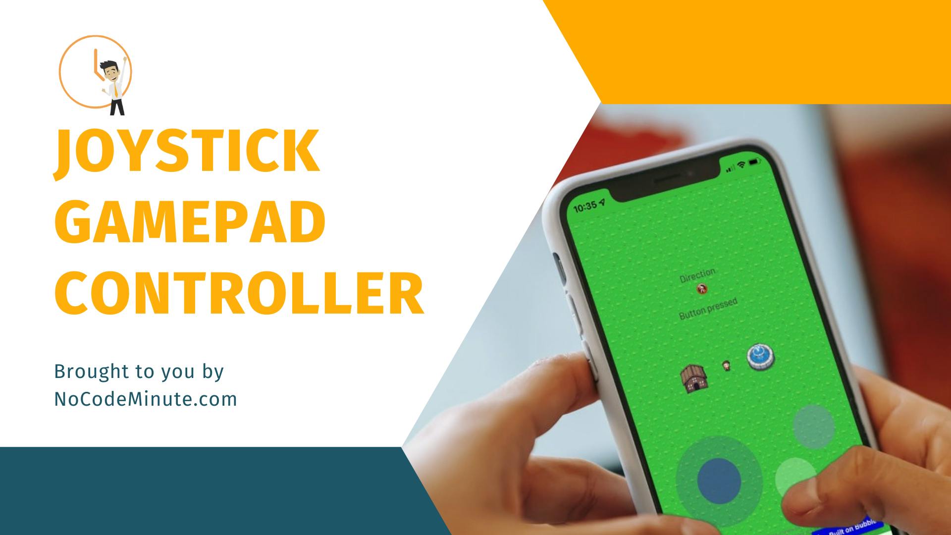 Joystick Gamepad Controller Template | Bubble