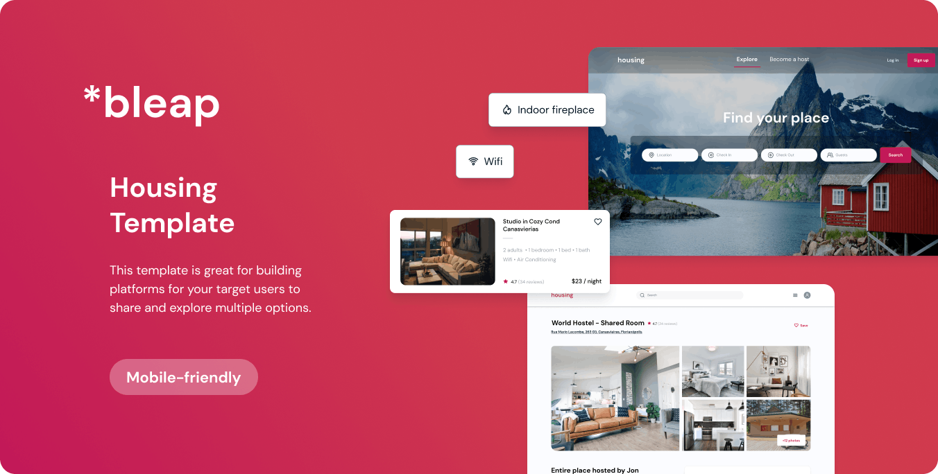 Housing Pro Template | Bubble