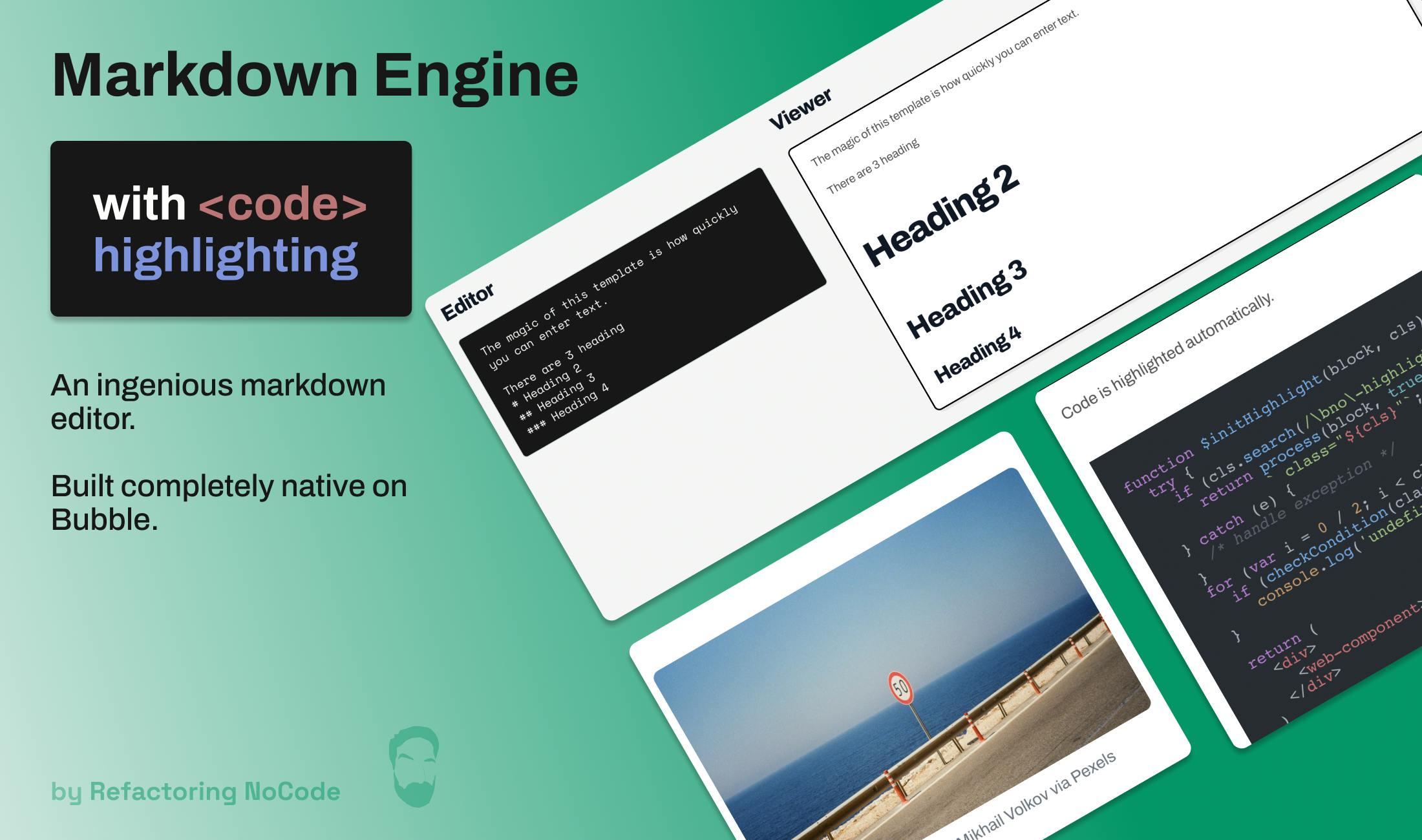 Markdown Engine Template | Bubble