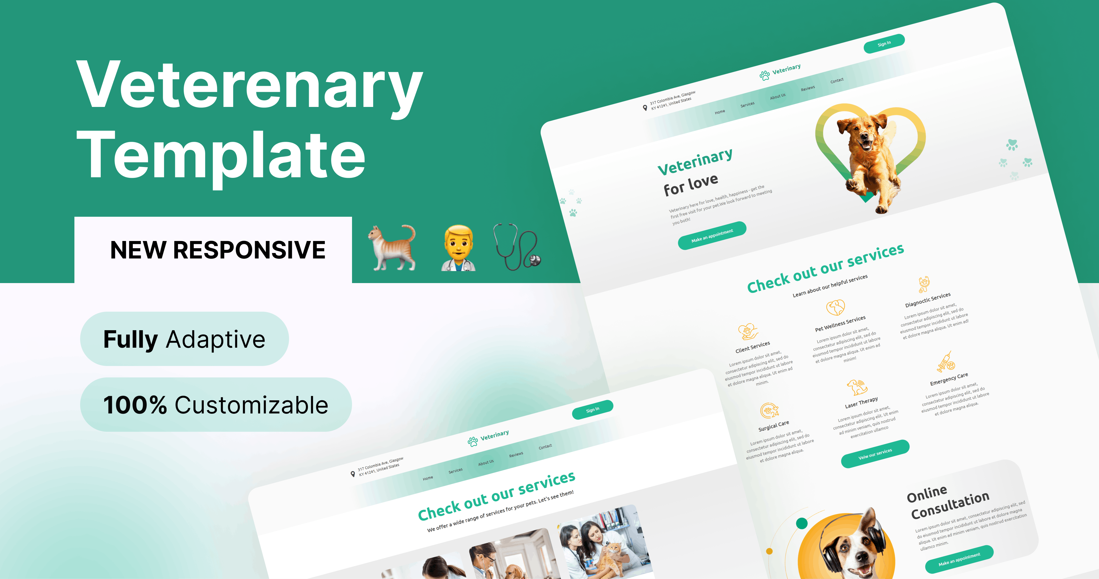 Veterinary Template | Bubble