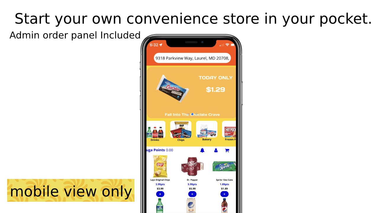 Convenience Store App Template | Bubble