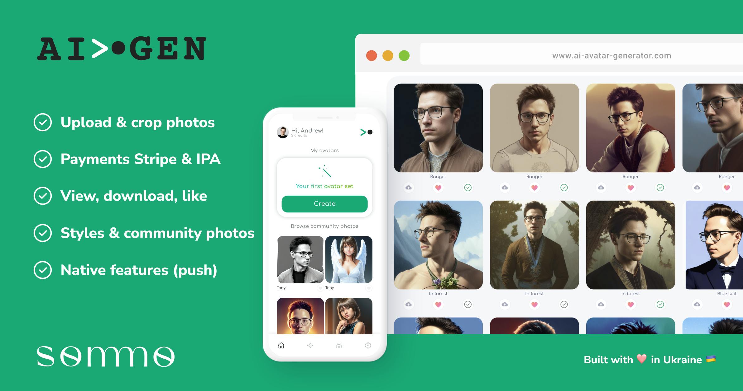 Ai Avatar Generator Template | Bubble
