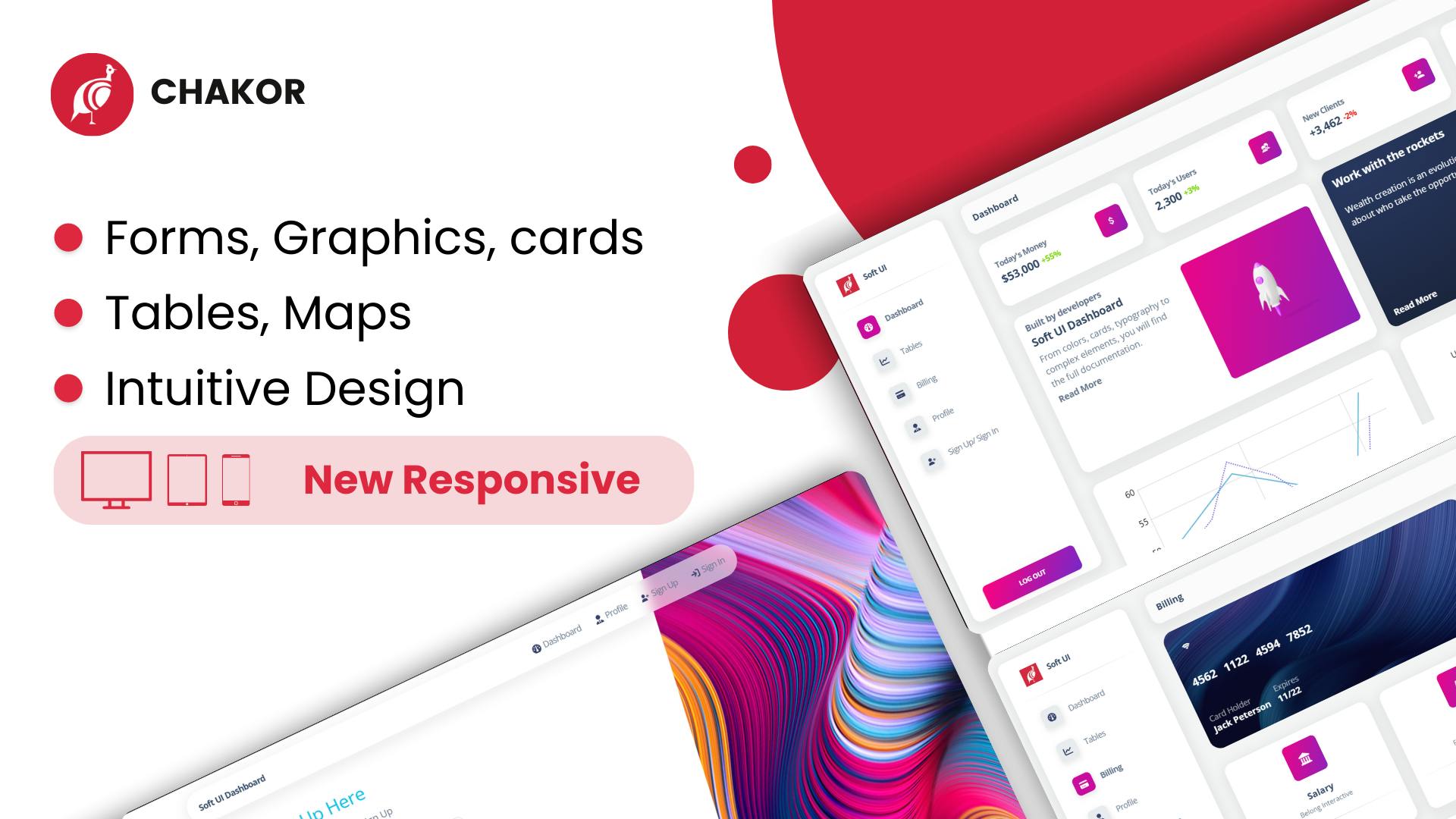 Soft Ui Dashboard Template Bubble