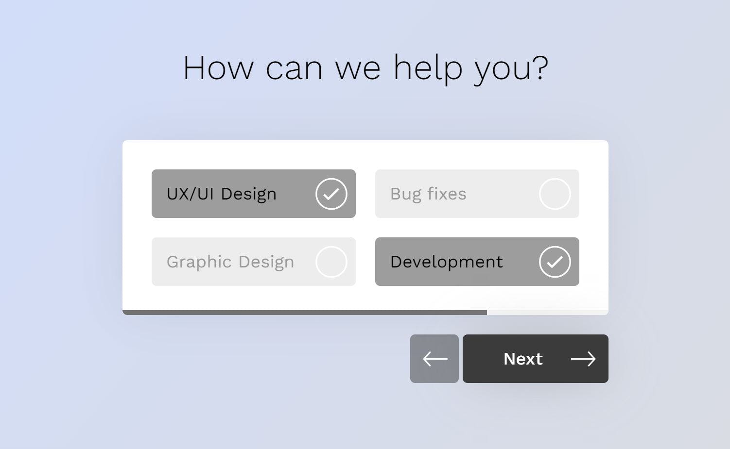 Multi-Step Input & Lead Form Template | Bubble