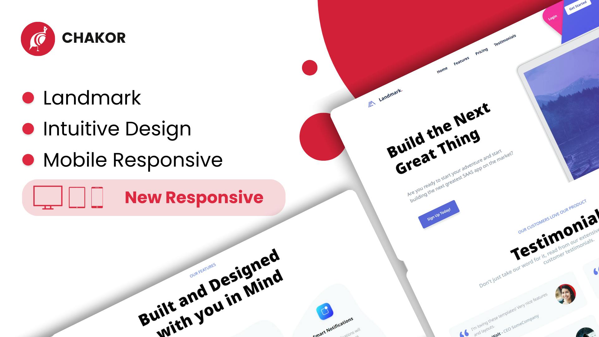 Landmark Template | Bubble