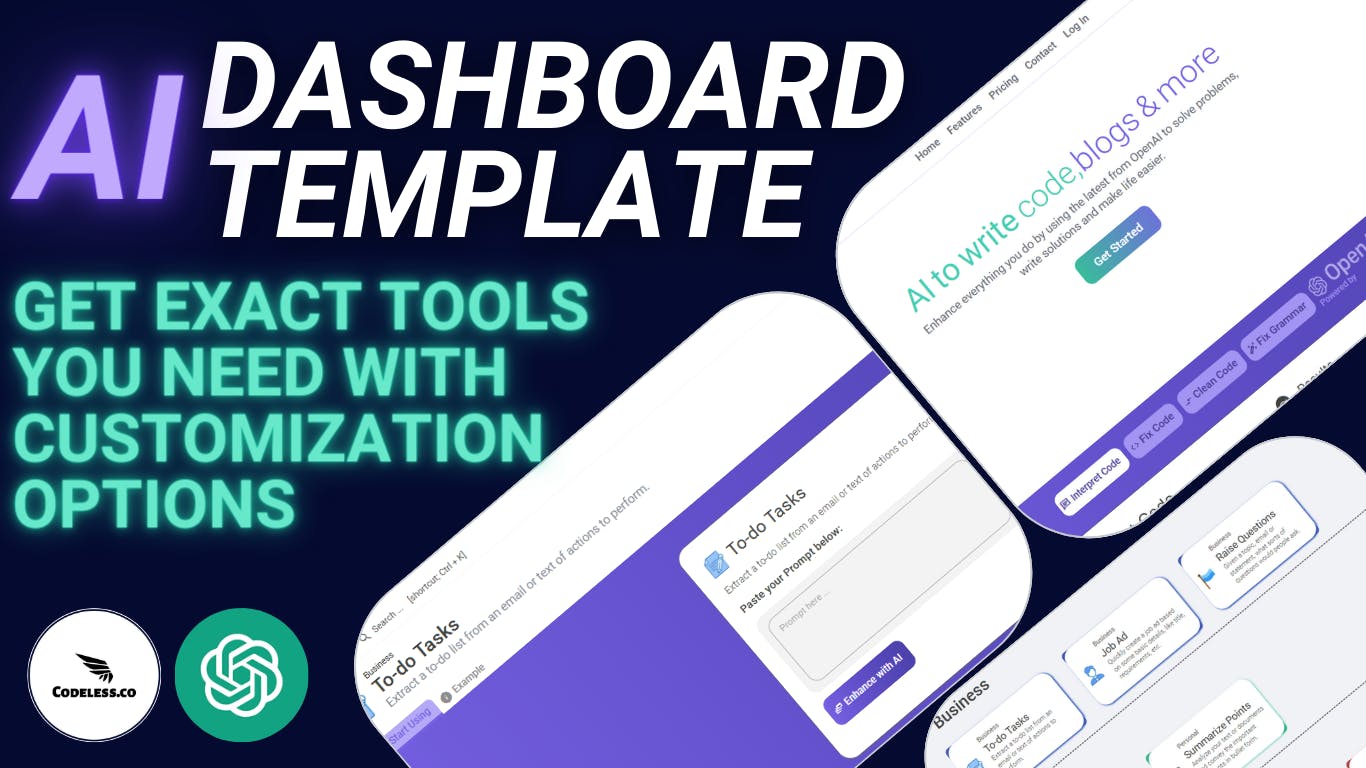 AI Dashboard - Brainmatric Template | Bubble