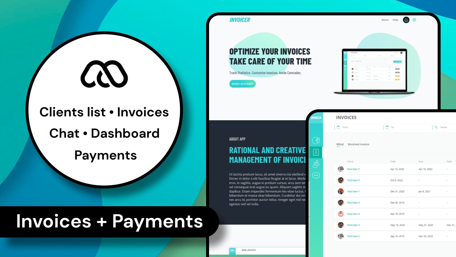 Invoice + Payments V1 Template | Bubble