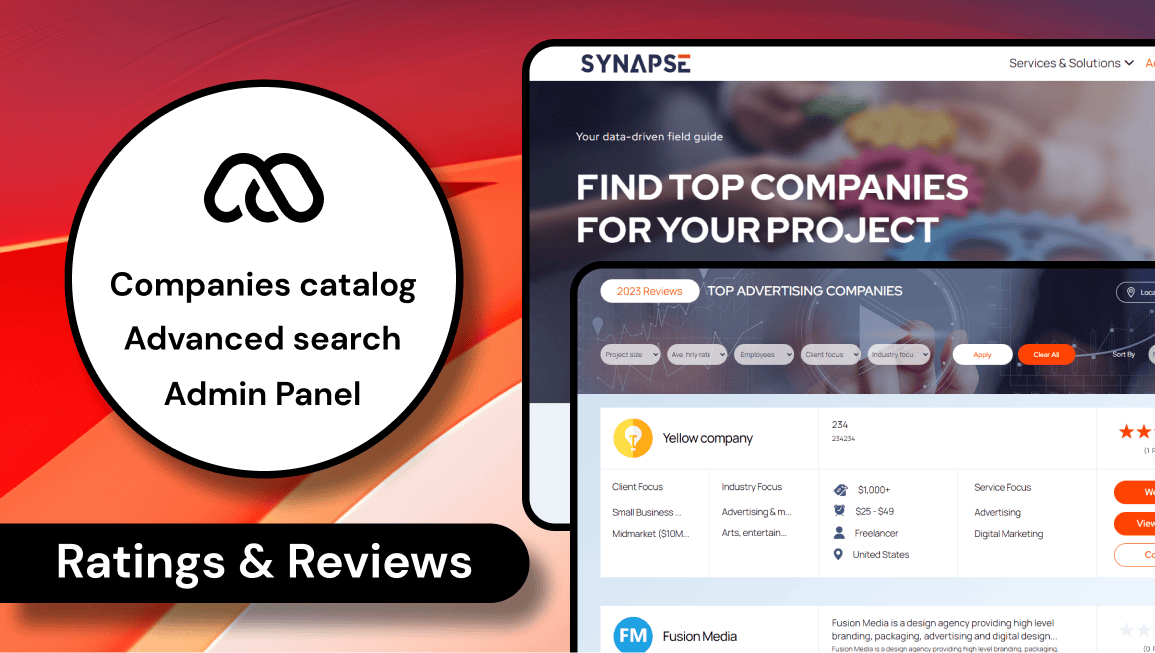Directory Dashboard Template | Bubble