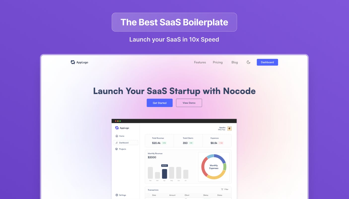 Nocode Saas Boilerplate Template Bubble