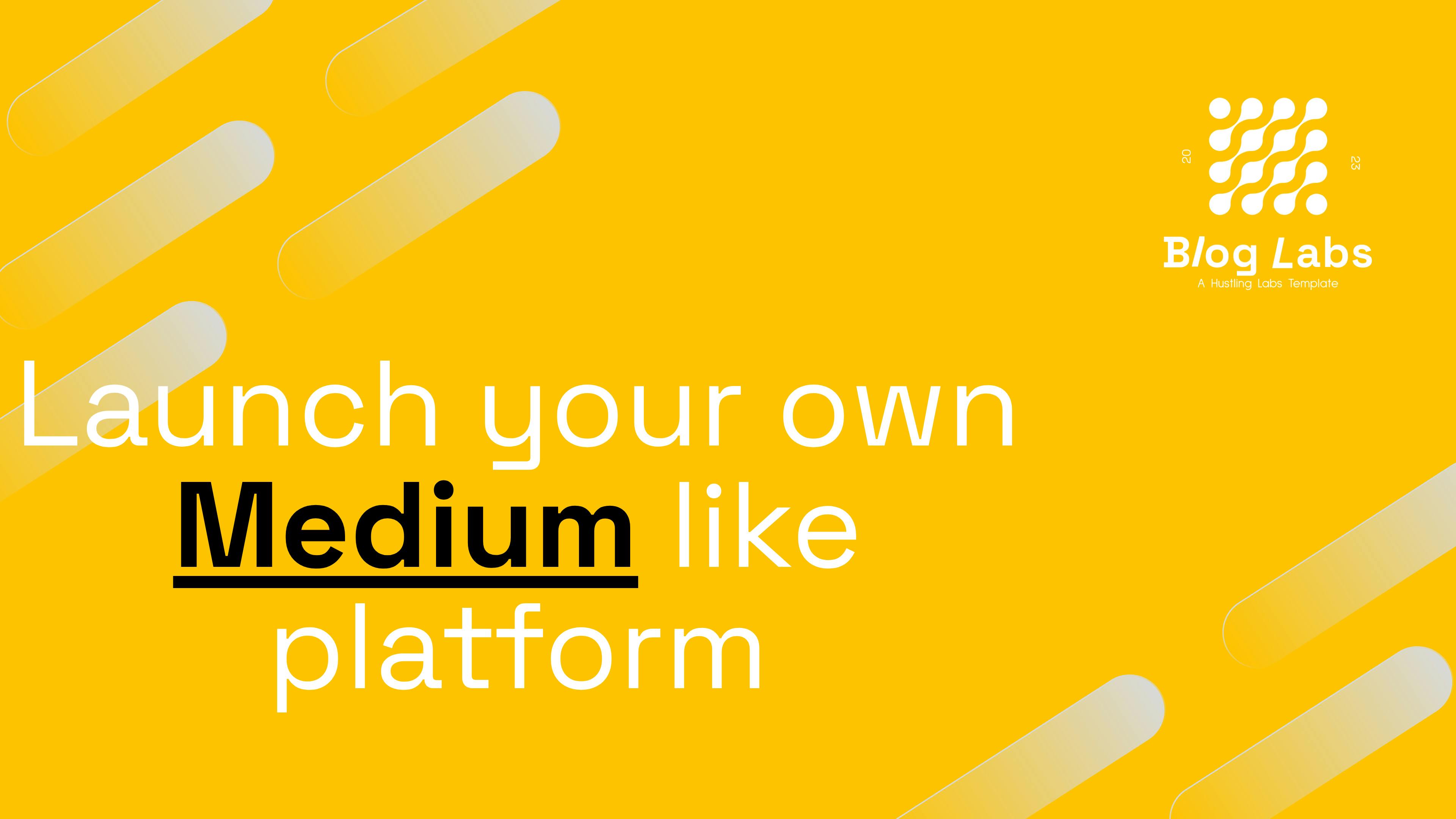 Blog Labs Template | Bubble