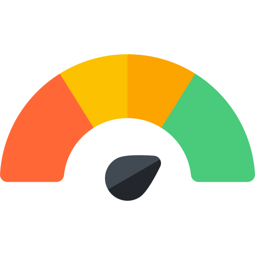 Speedometer Gauge - Custom Colors Plugin | Bubble