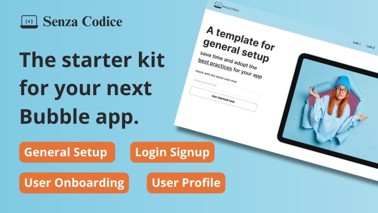 Basic Starter Kit Template | Bubble
