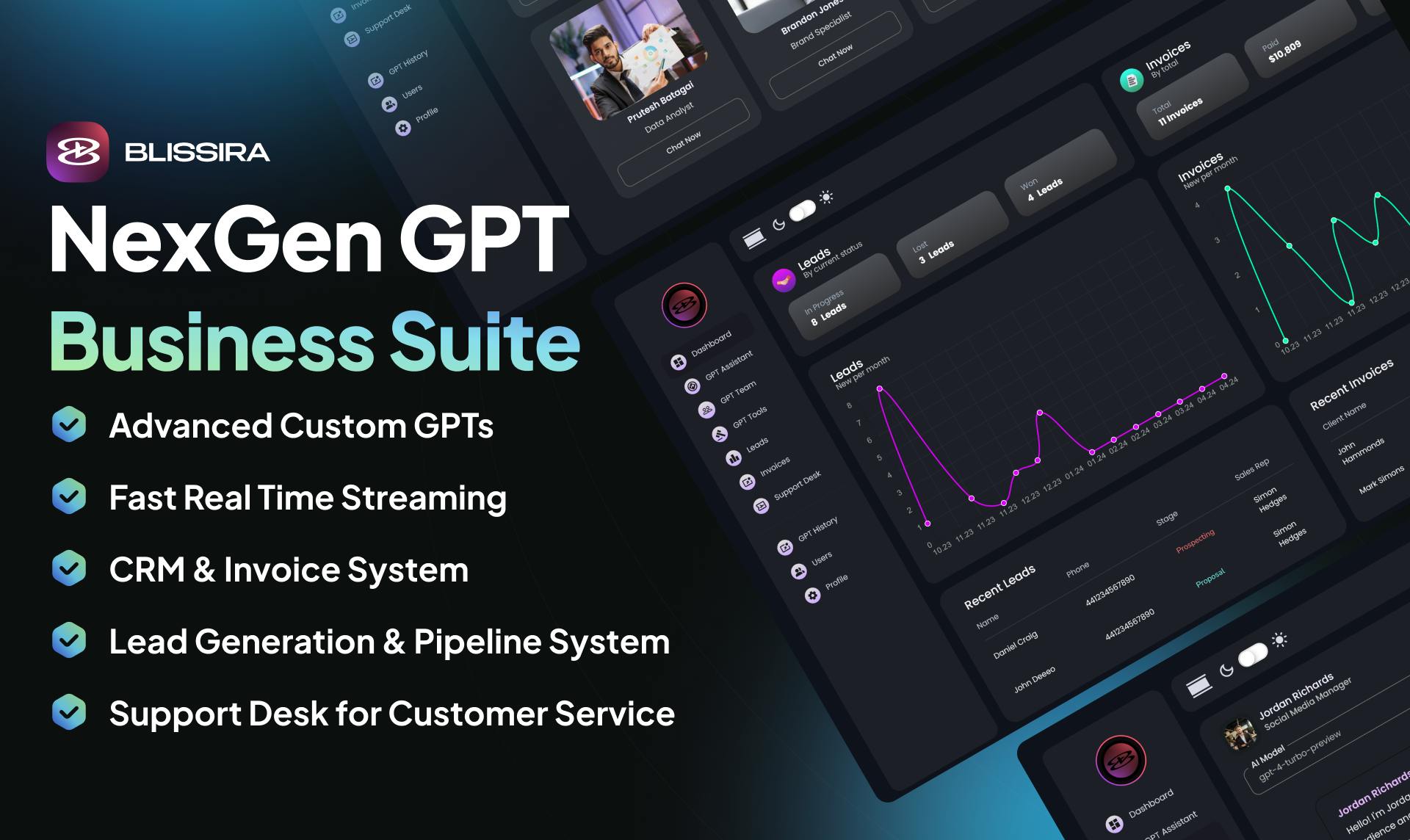 NexGen GPT AI Business Suite Template | Bubble