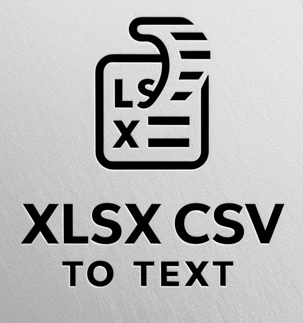 XLSX/CSV to Text Plugin | Bubble