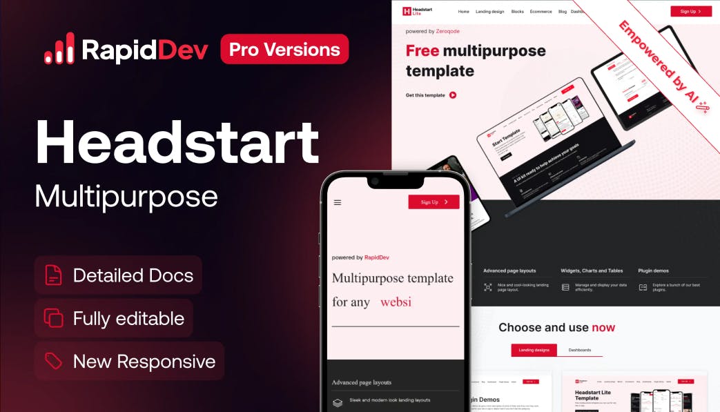 Headstart Pro - Multipurpose Template | Bubble