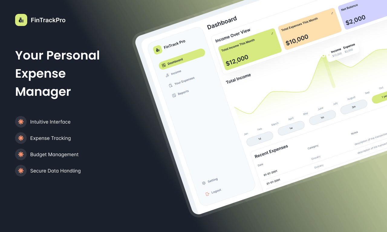 Personal Expense Tracker Template | Bubble