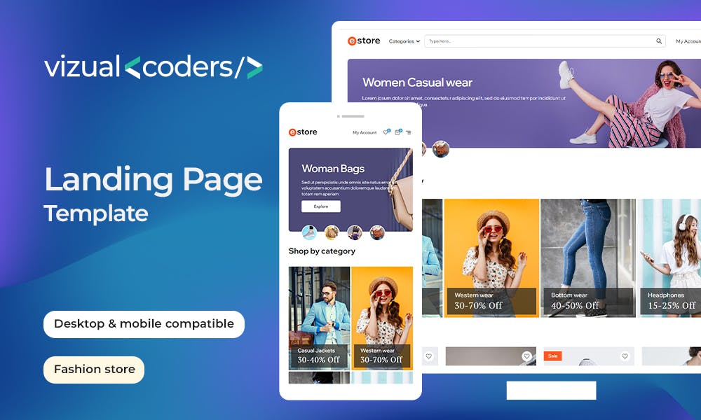 Estore Template | Bubble