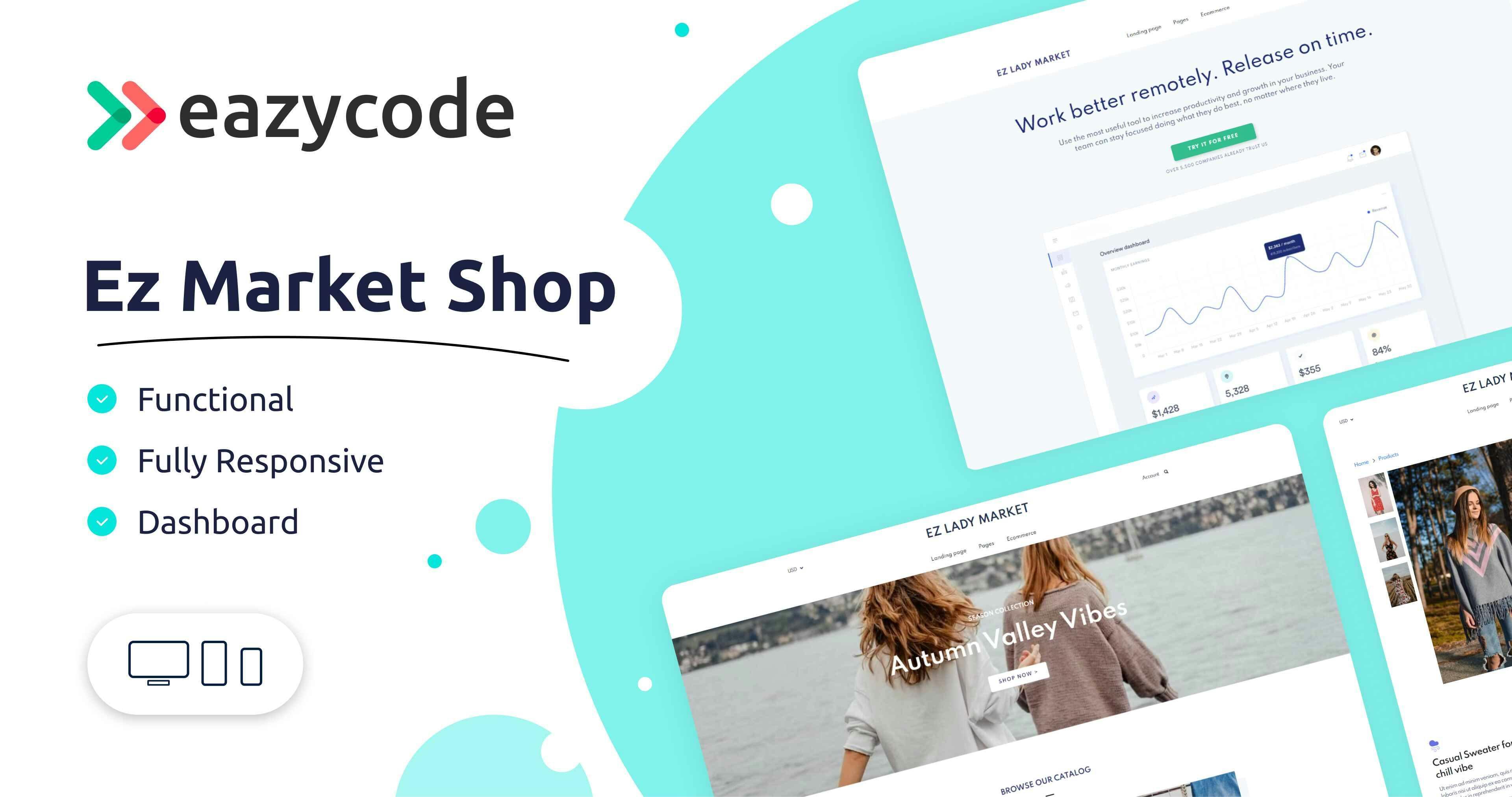 Ez Market Shop Template | Bubble
