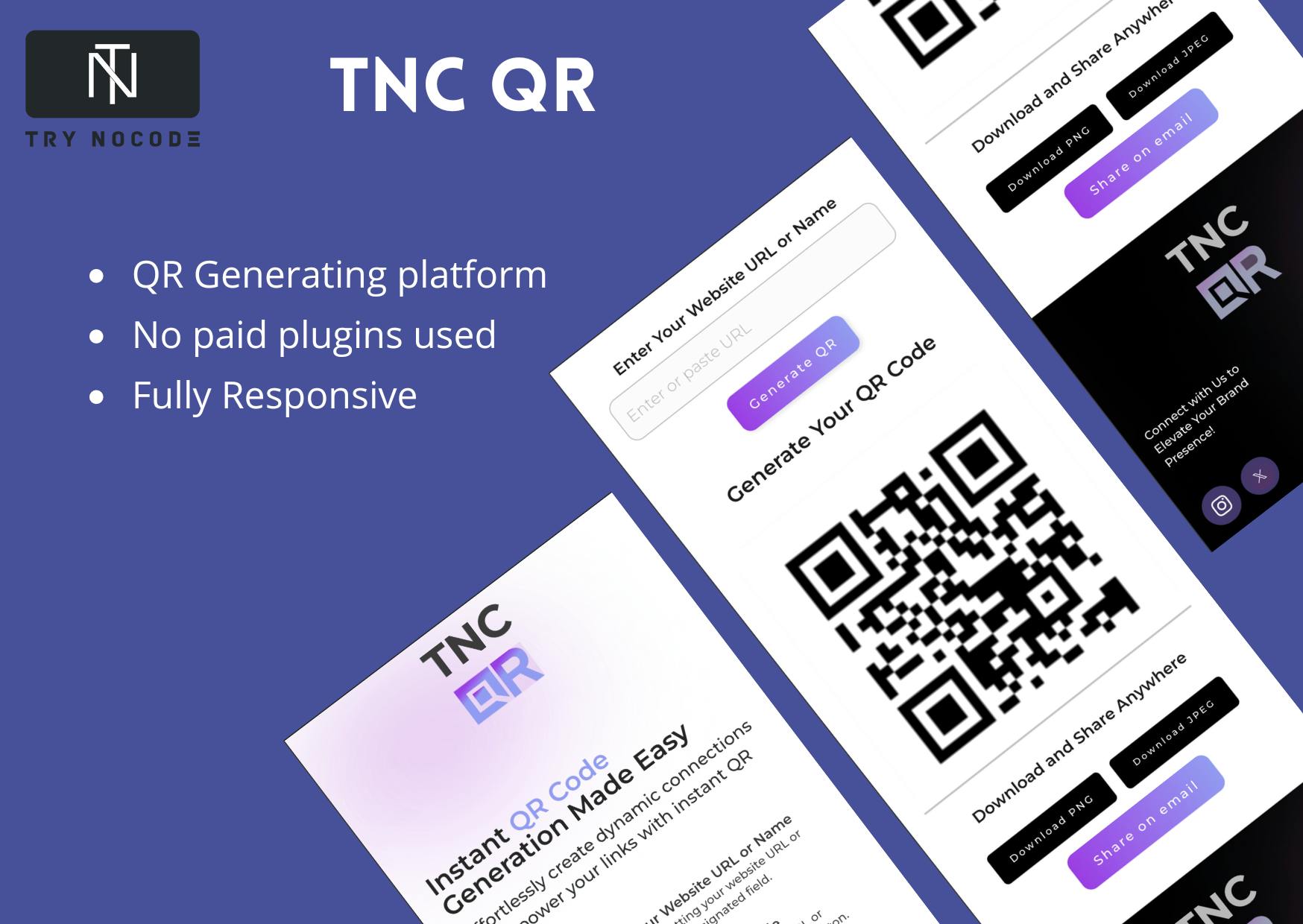 TNC-QR Template | Bubble