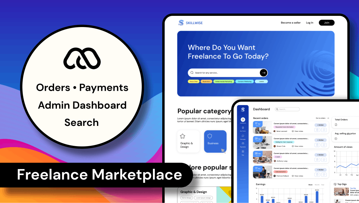 Freelance Platform like Fiverr Template | Bubble