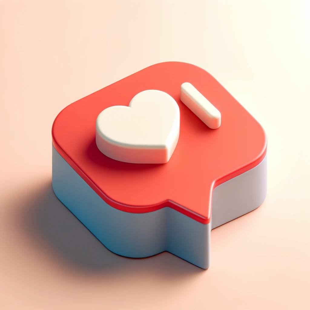 Instagram Floating Hearts (Like) Plugin | Bubble