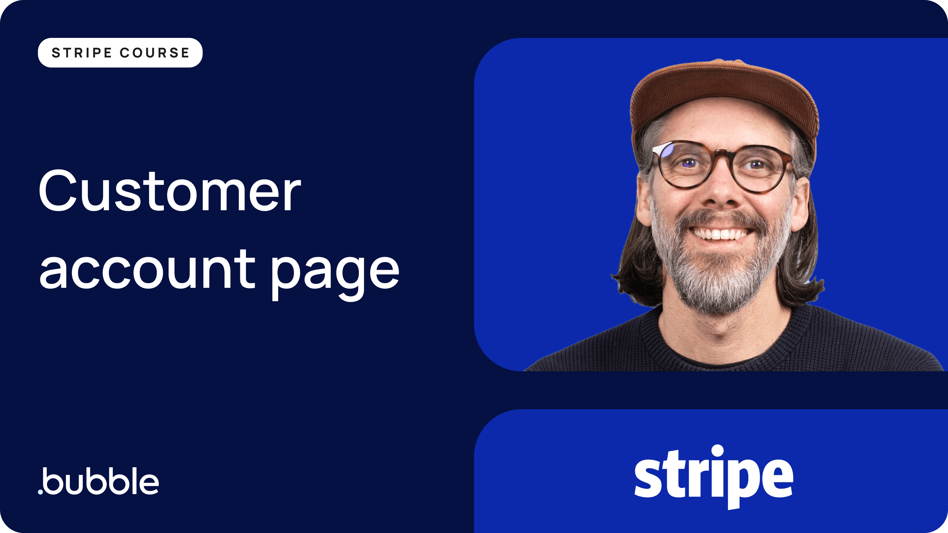 Part 3: Customer account page | Bubble