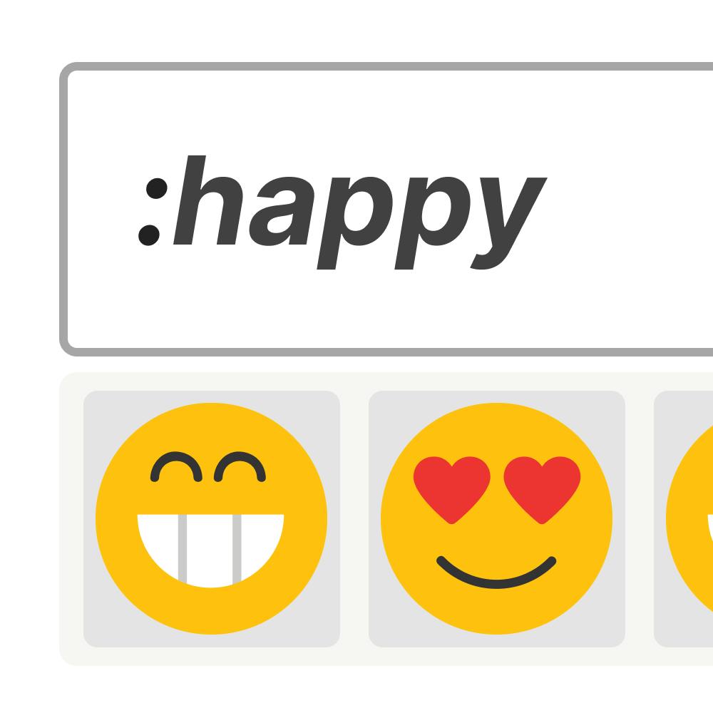 Emoji Picker Shortcut ":" Plugin | Bubble