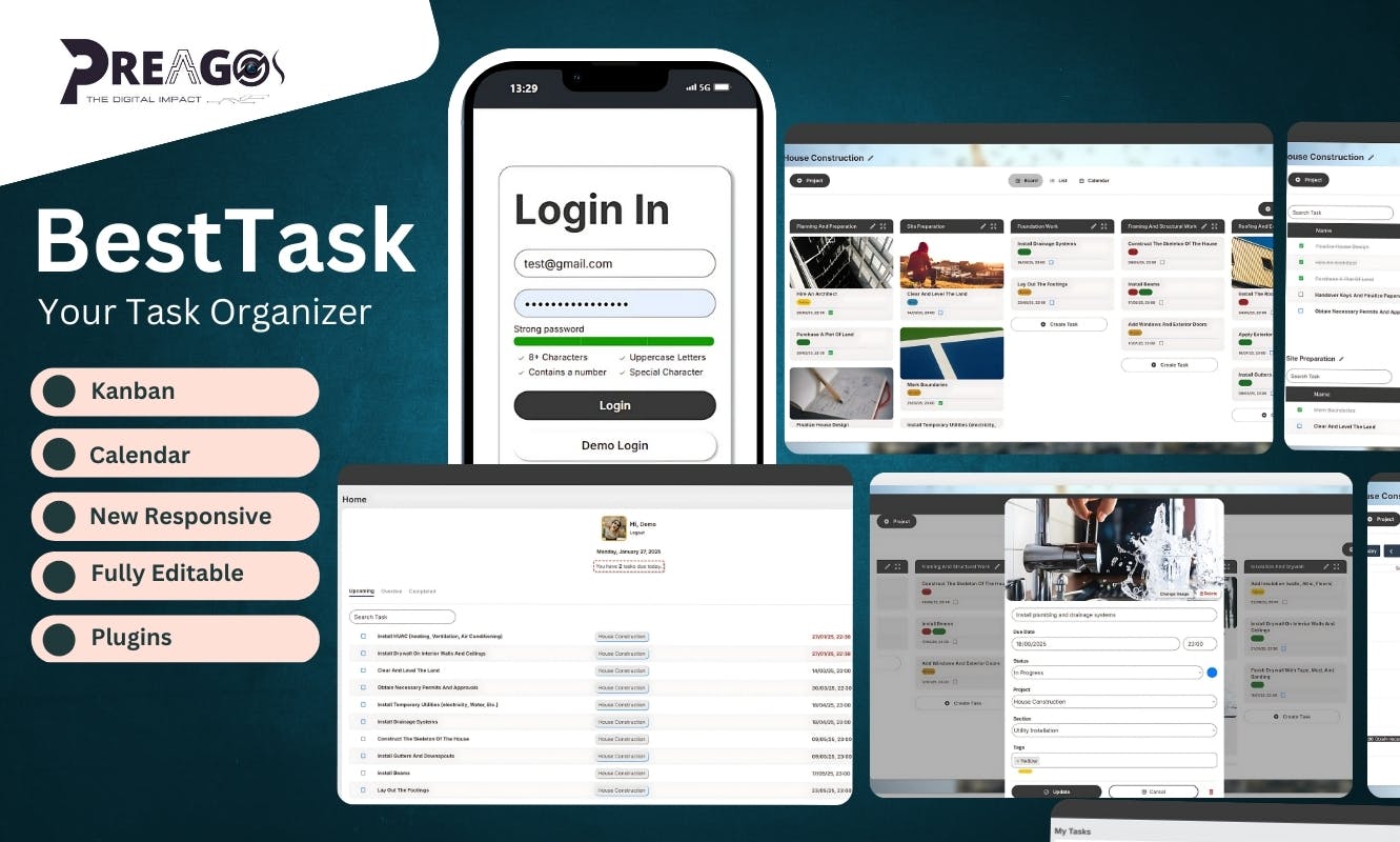 [New Template] - BestTask | Your Task Organizer Template for Bubble - Showcase - Bubble Forum