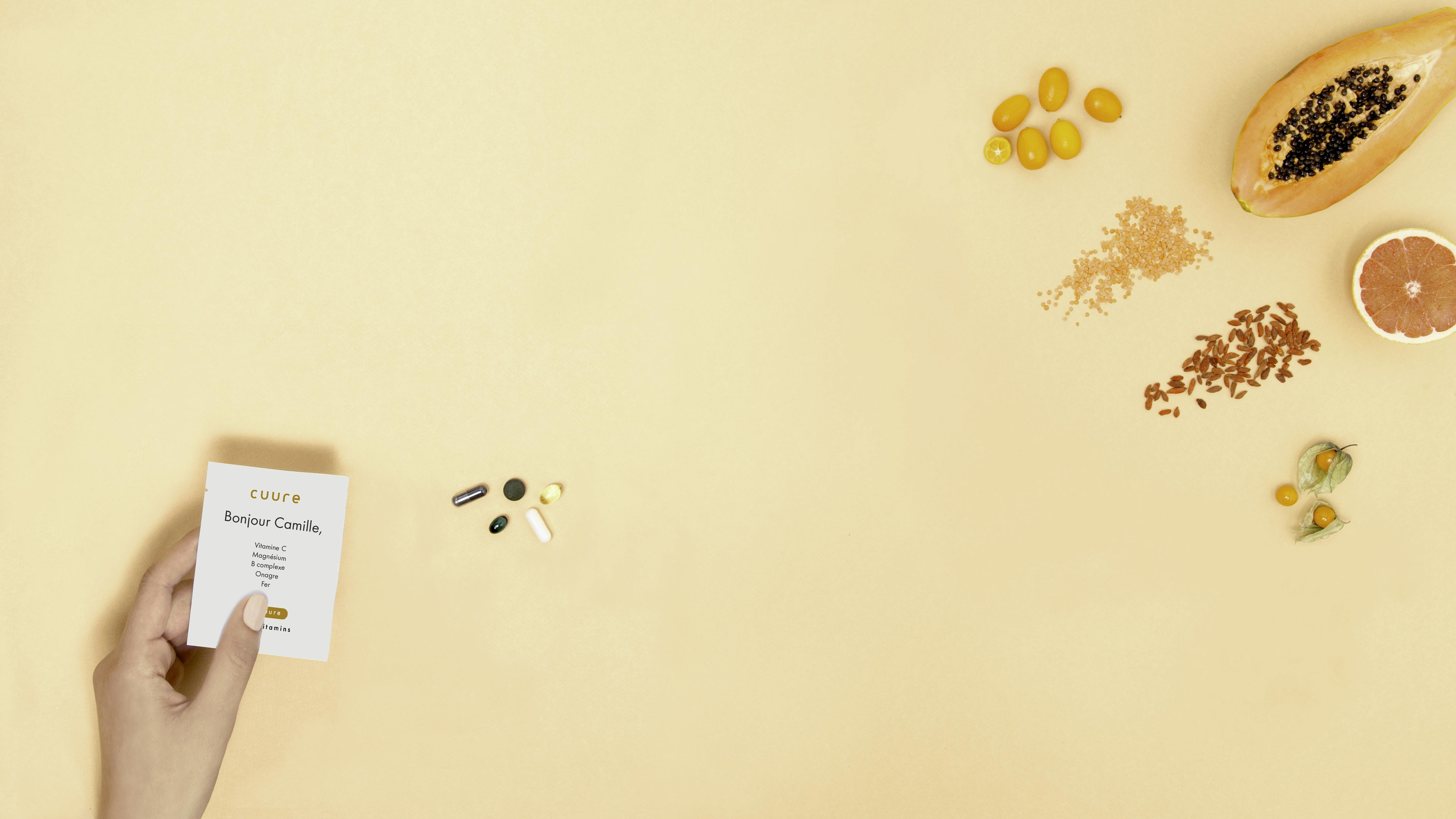 Cuure - Compléments 100% personnalisés selon vos besoins