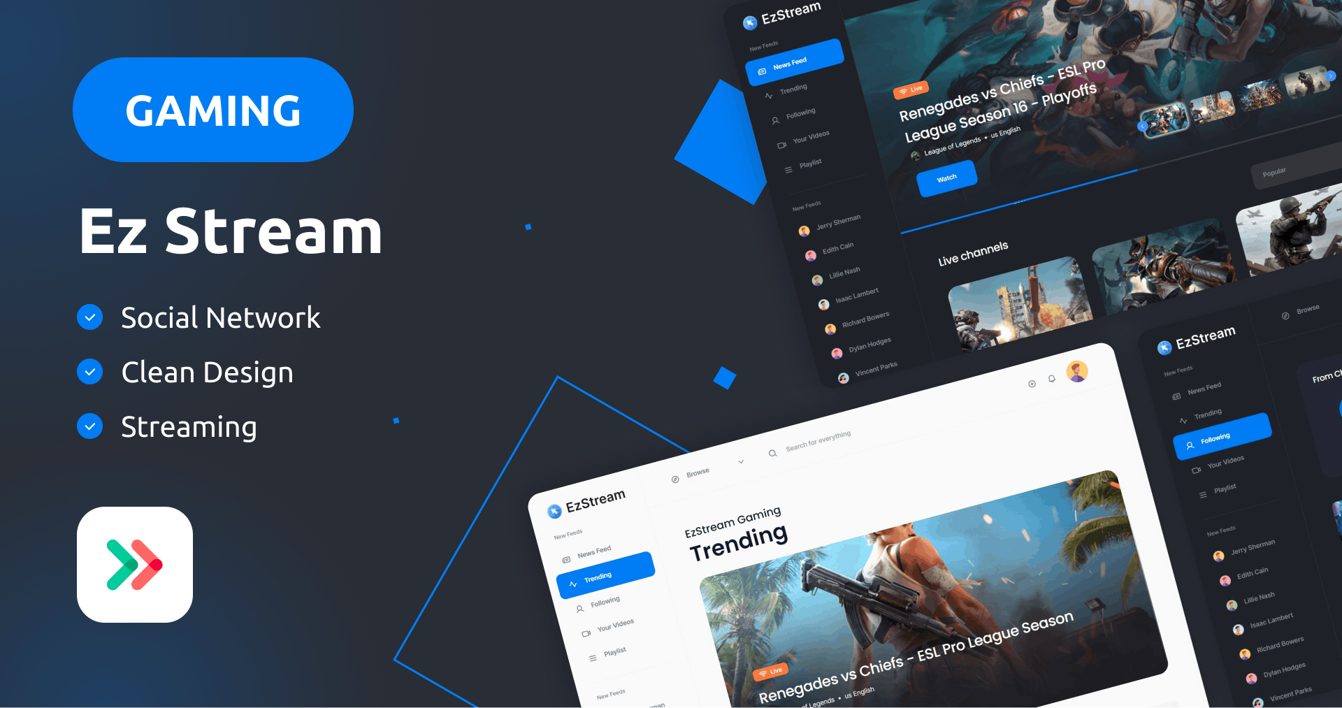 Ez Stream - Streaming Platform Template | Bubble