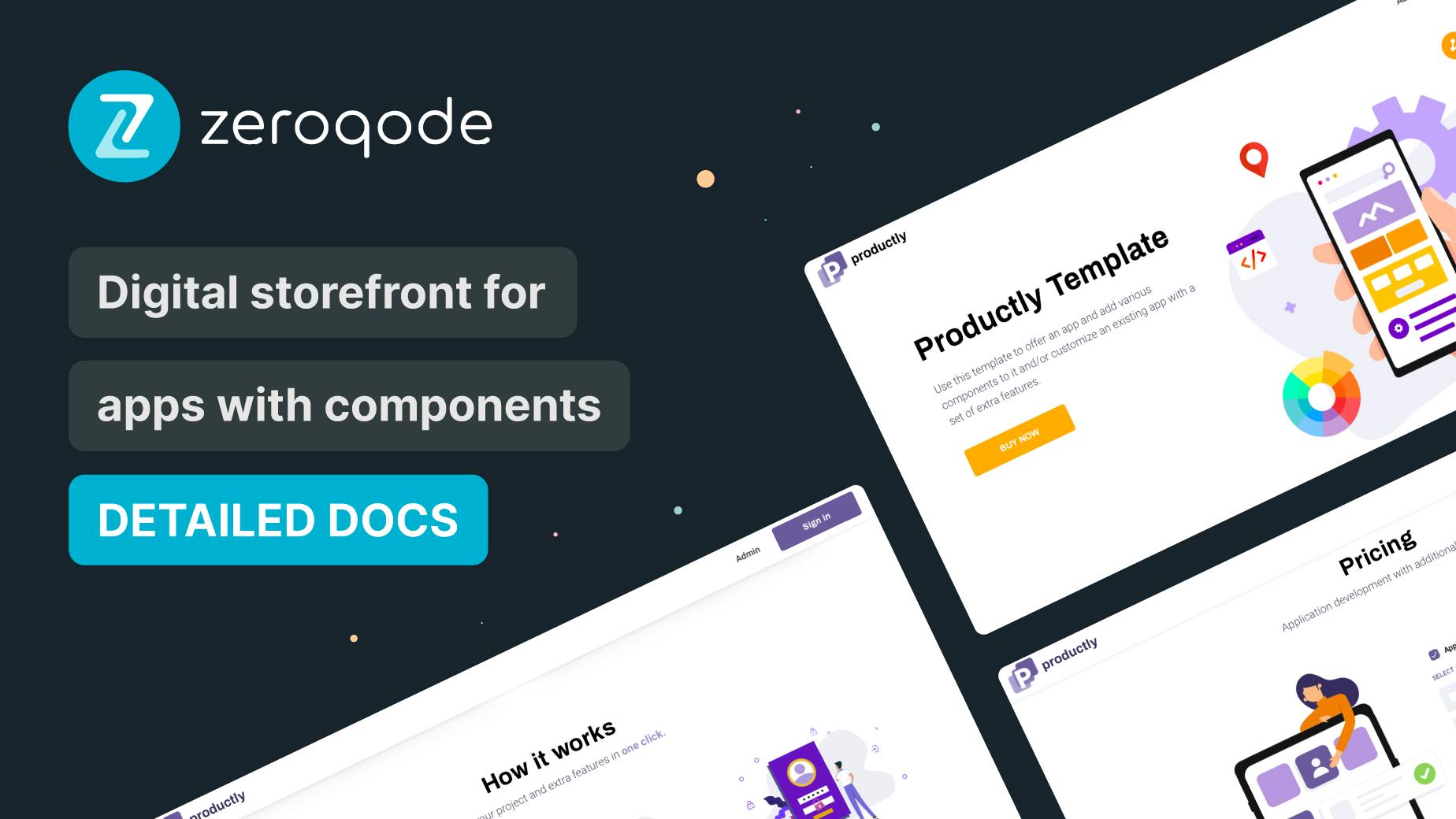 Productly - App & Components Template | Bubble