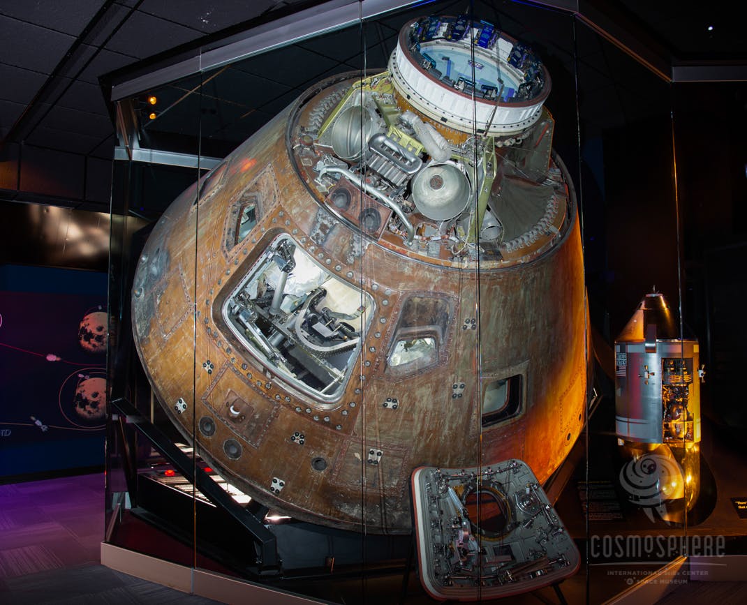 Inside Of Apollo Service Module