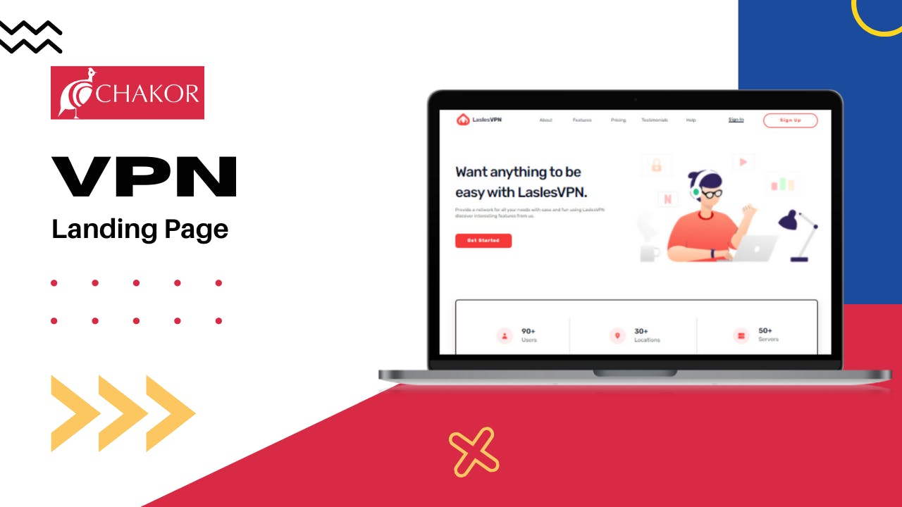 VPN Landing Page Template | Bubble