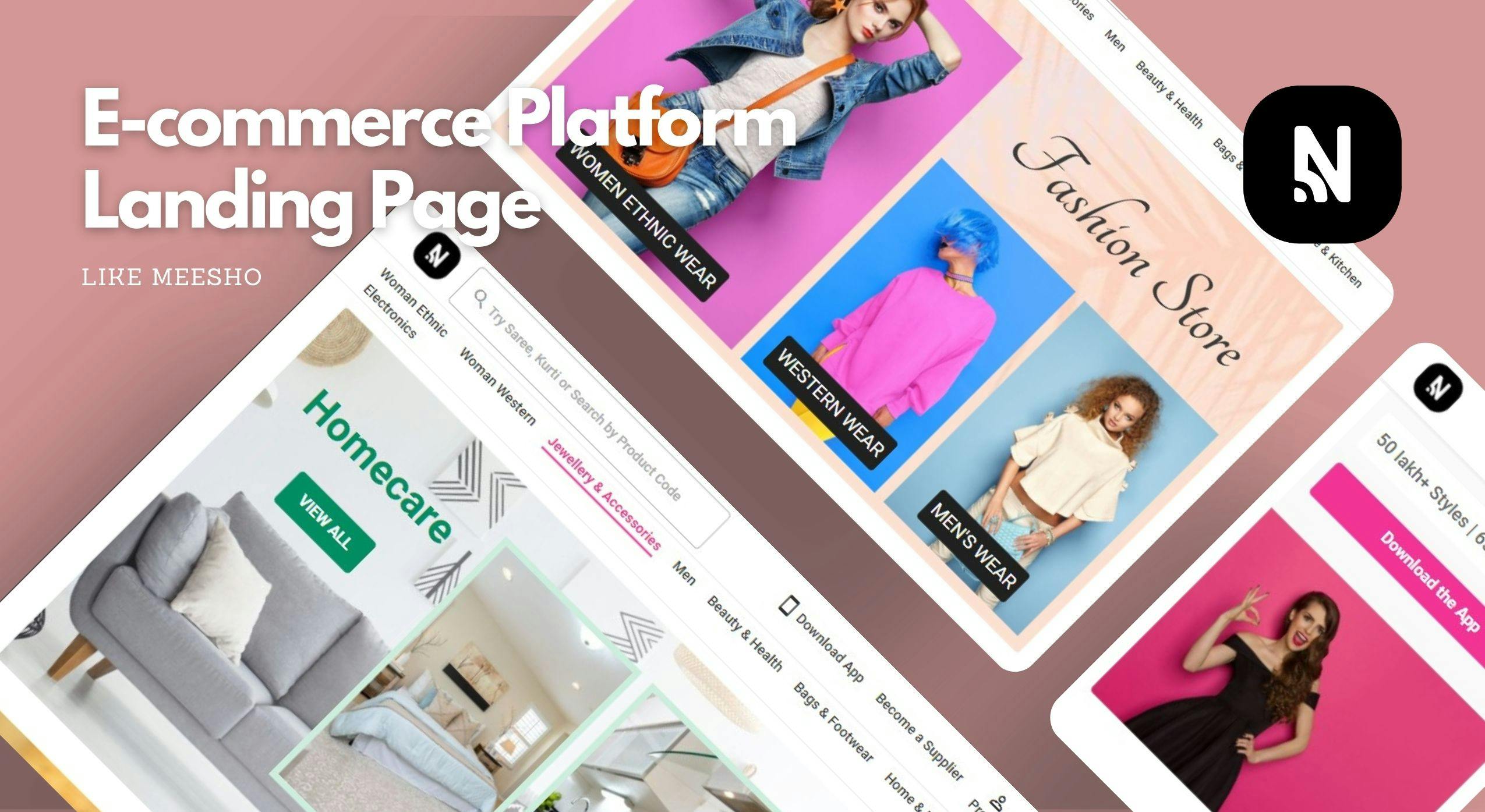 Social E-Commerce like Meesho Template | Bubble