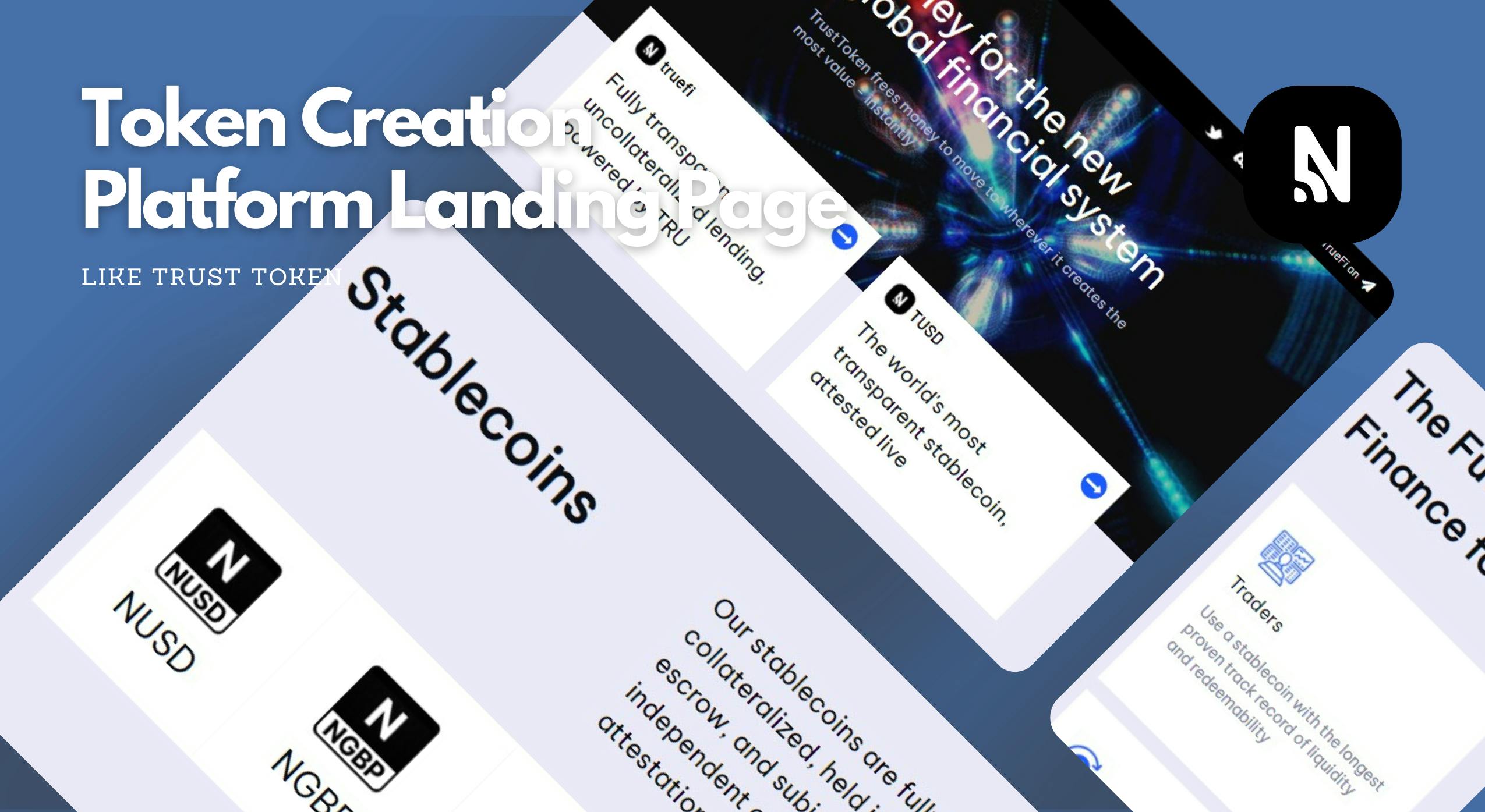 Token Creation Platform Template | Bubble