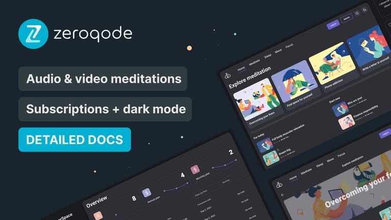 Innerspace Lite - Meditations Template | Bubble