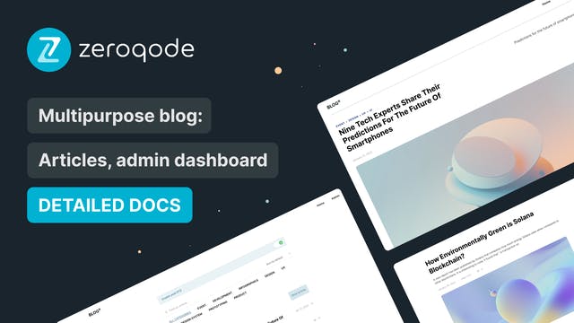 Bloggy - Blog Template Template | Bubble