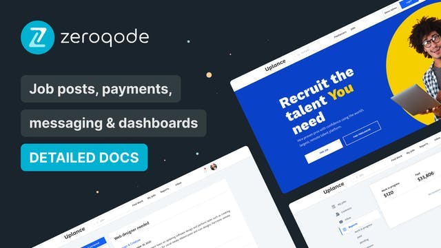 Freelancing like Upwork Lite Template | Bubble