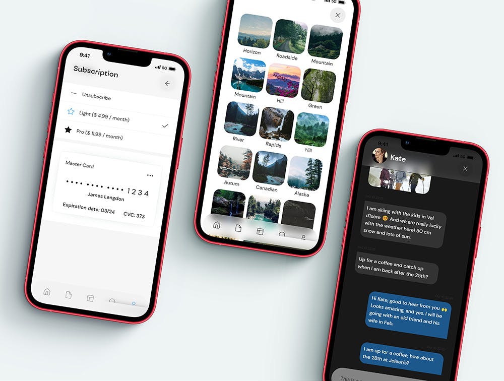 Native Mobile & PWA Template 6 Template | Bubble