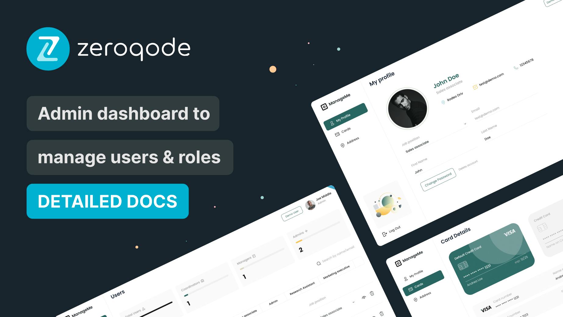 ManageMe - User Management Template | Bubble